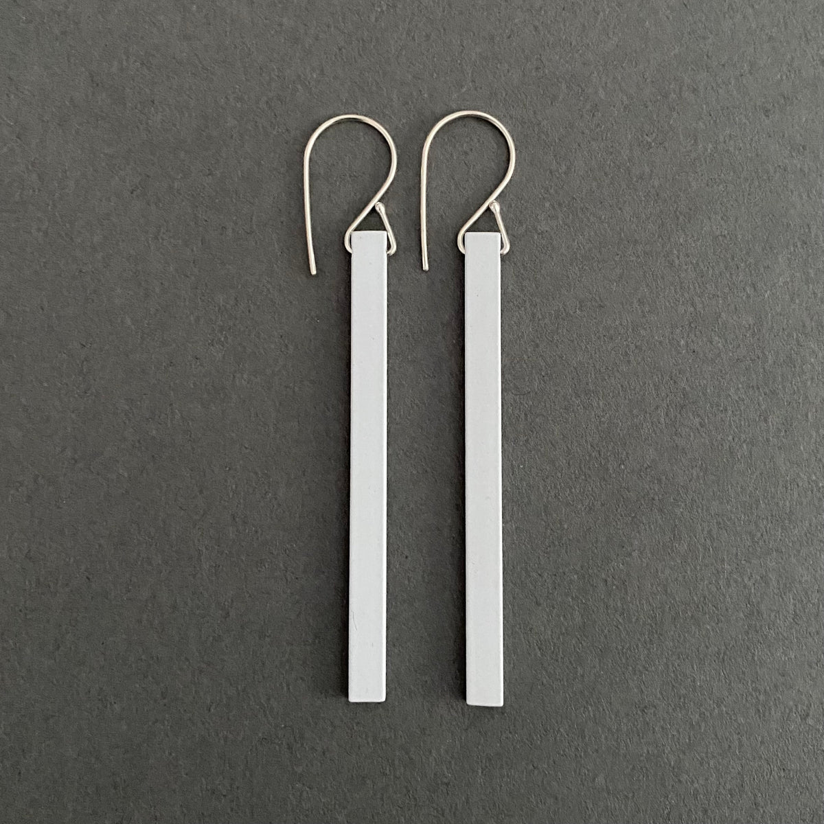 Swing Tubing Hook - Rectangular, Matte White – S. Tector Metals